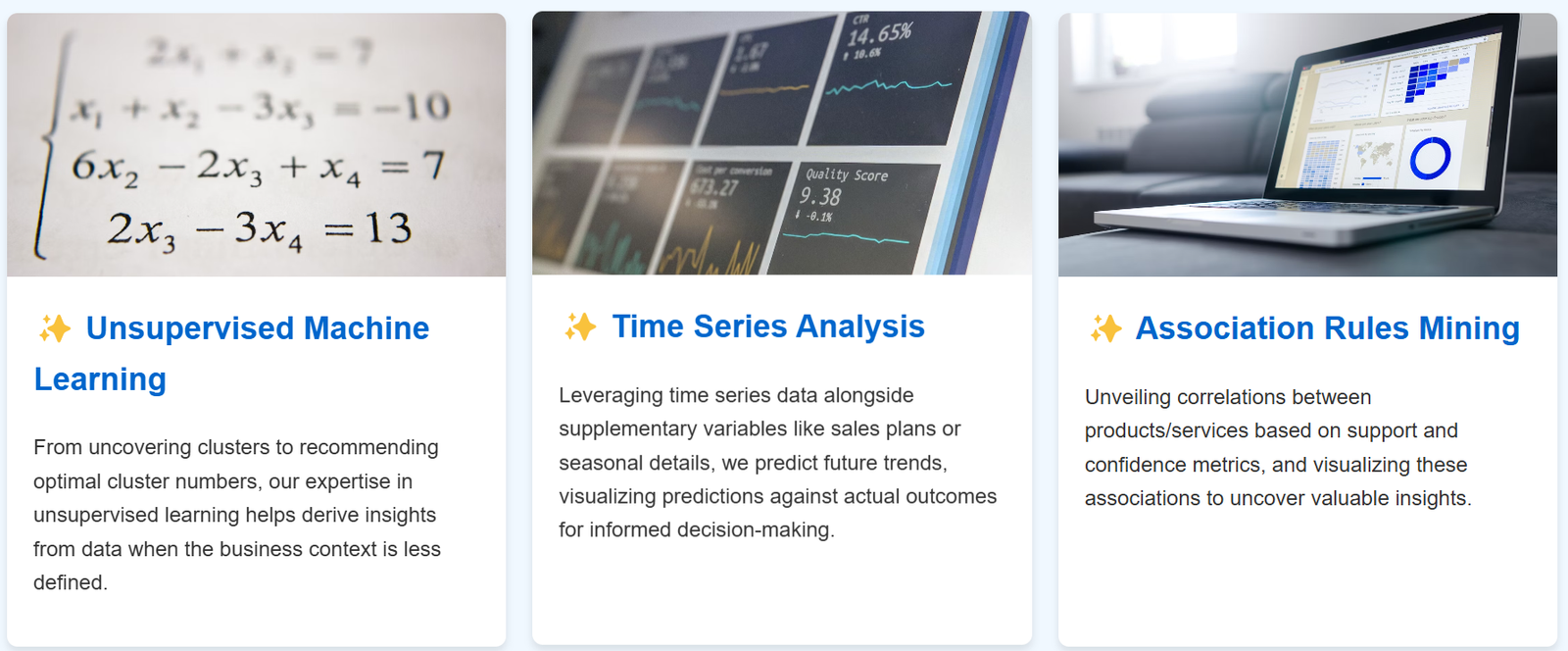 Get highly optimized machine learning models for business outcome