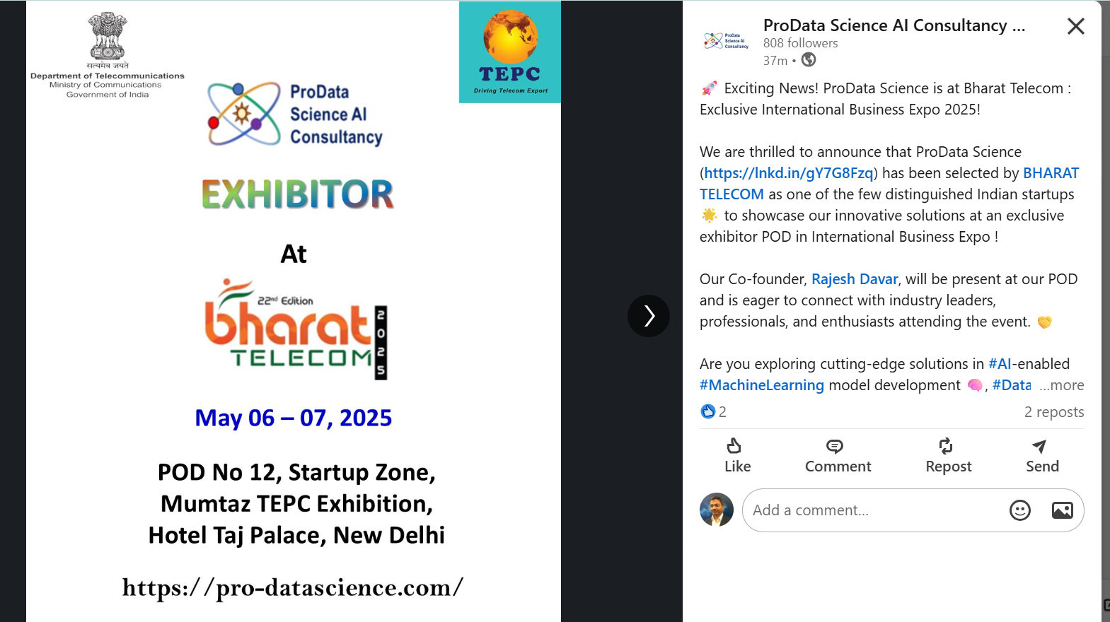 2025 Recognitions - ProData Science AI Consultancy | AI-Enabled Data ...